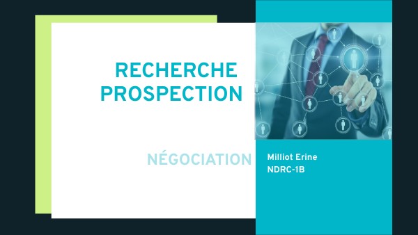 prospection-négociation | Genially