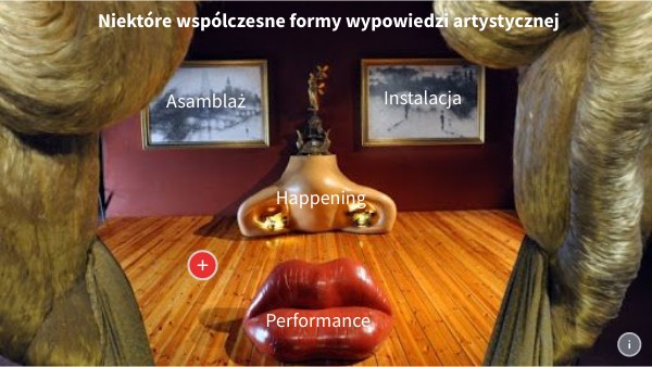 asamblaż, instalacja, happening, performance | Genially