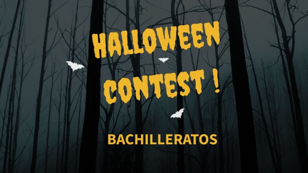 Halloween writing contests | Genially