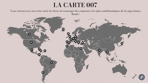 La carte 007 | Genially