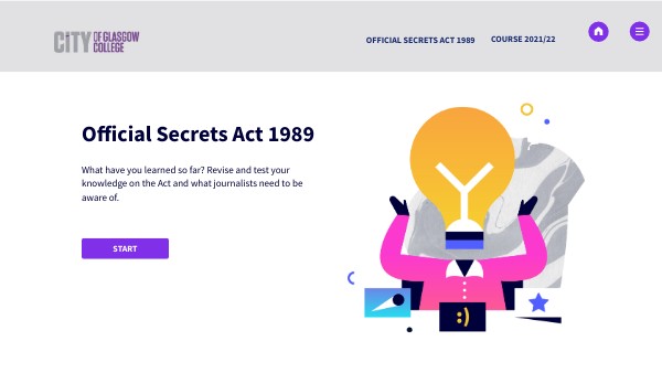 Scots Law 2: Official Secrets Act 1989