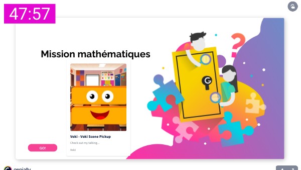 Mission mathématiques compte à rebours