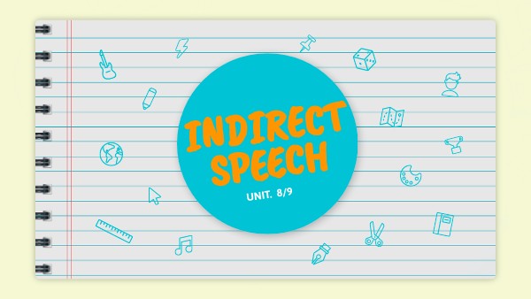 IndirecT speech | Genially