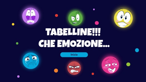 Tabelline!!! che emozione...