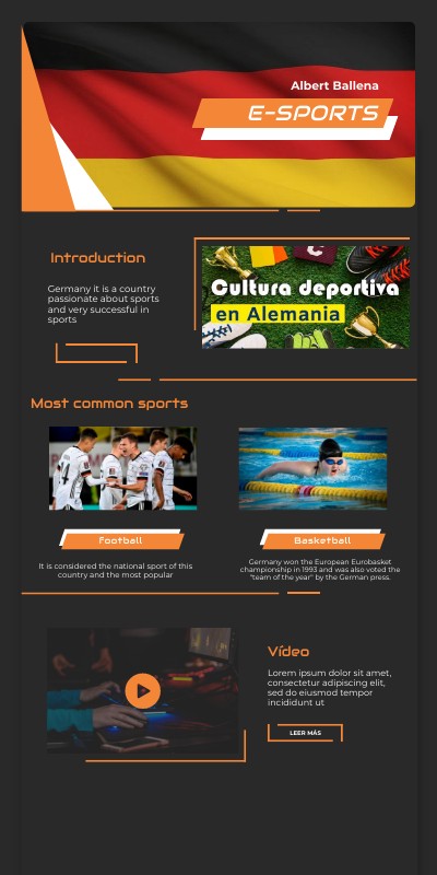 SPORTS AND RECREATION | Genially