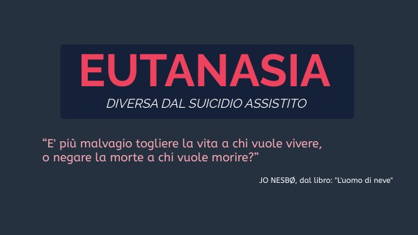 L'eutanasia | Genially