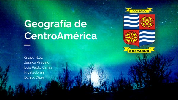 Geografía de Centroamérica | Genially