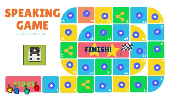 Questions game. Level 4. Kids | Genially