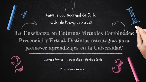 Actividad 2. La enseñanza en entornos combinados. | Genially