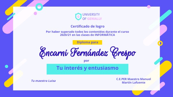 DIPLOMA INFORMÁTICA