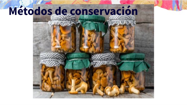 Métodos de conservacion