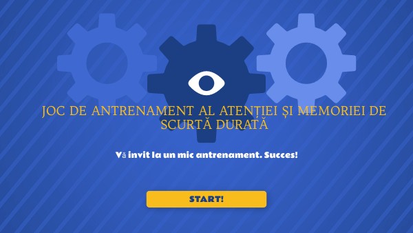 ANTRENAMENT MEMORIE ȘI ATENȚIE | Genially
