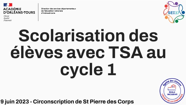 Formation TND/ TSA SPDC