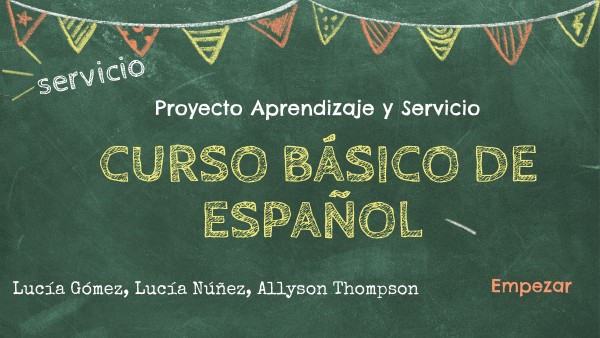 PROYECTO APRENDIZAJE Y SERVICIO | Genially