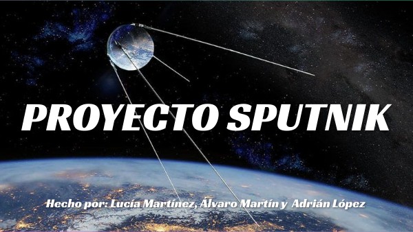 PROYECTO SPUTNIK