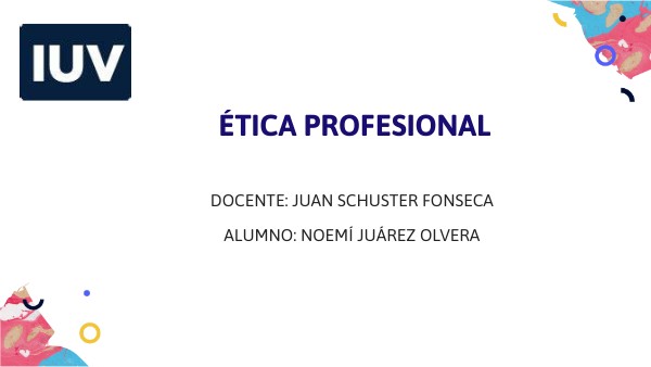 CÓDIGO DE ÉTICA JURÍDICA | Genially