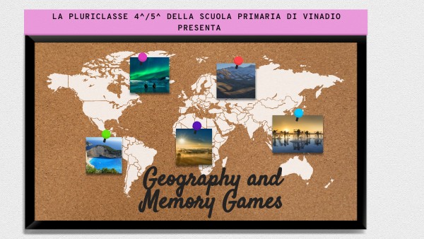 GEOGRAPHY AND MEMORY GAMES