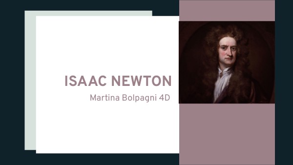 Isaac Newton | Genially