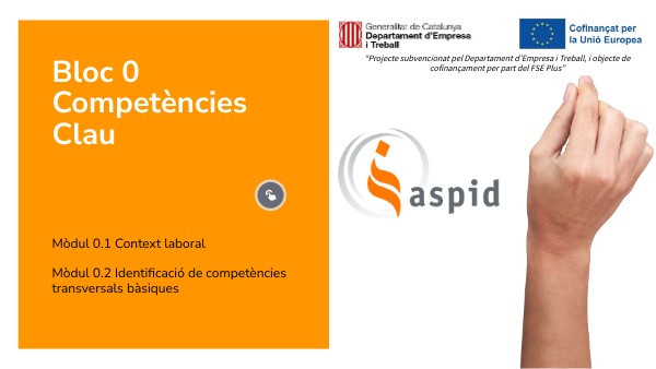 BLOC 0. Competències clau