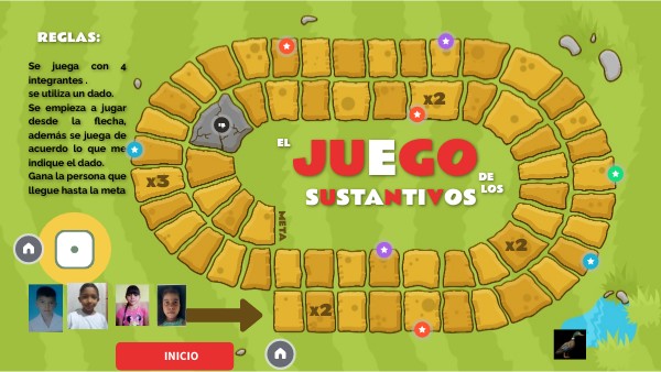 JUEGO DE LA OCA - SUSTANTIVOS | Genially