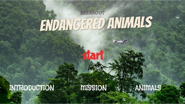 ENDANGERED ANIMALS | Genially