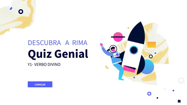 QUIZ GENIAL DAS RIMAS