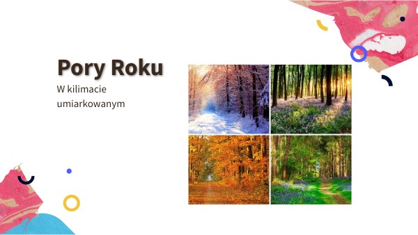 pory roku | Genially