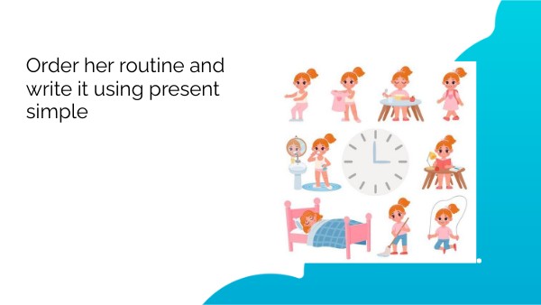 Daily Routine (present simple) | Genially