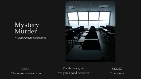 MYSTERY MURDER | Genially