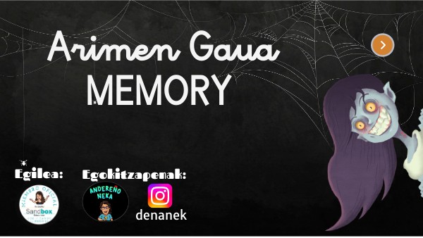 Memory Arimen Gaua. @denanek