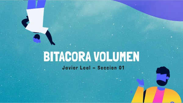 Bitácora Javier Leal - Volumen