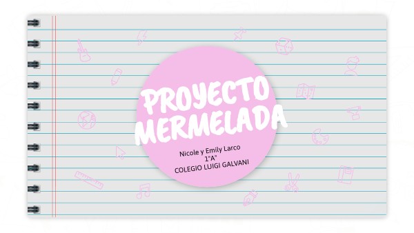 PROYECTO BIOLOGIA MERMELADA