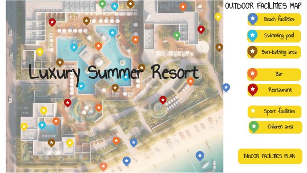Resort areas map | Genially
