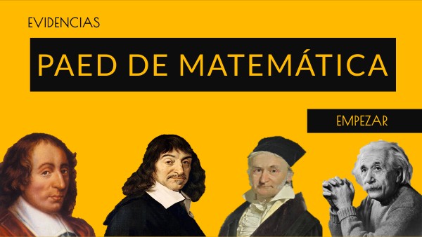 PAED DE MATEMÁTICA | Genially