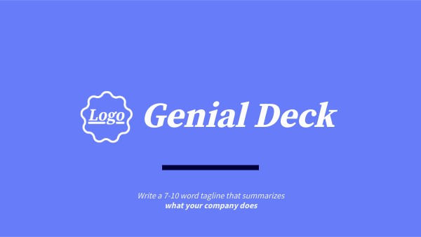 Deck geniale | Genially