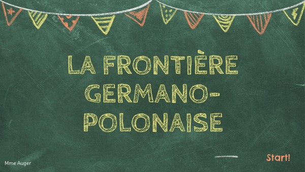 Axe 2 La frontière germano-polonaise | Genially