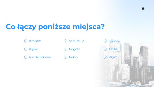 klasa 7 - MIASTA | Genially