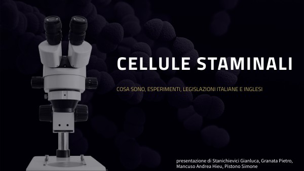CELLULE STAMINALI