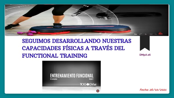 FUNCTIONAL TRAINING | Genially