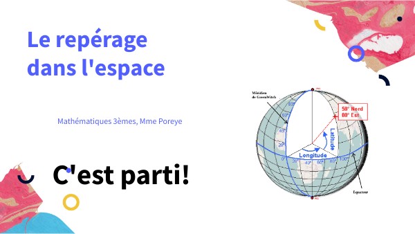 Repérage dans l'espace | Genially