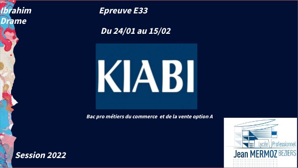 EPREUVE E33 | Genially