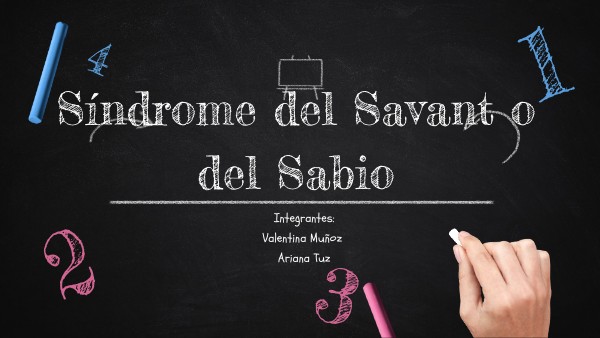 Síndrome del Savant