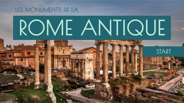 Les monuments de la Rome antique | Genially
