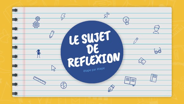 LE DEVOIR DE REFLEXION AU BREVET | Genially