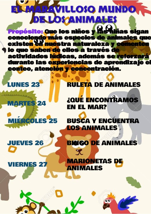 EL MARAVILLOSO MUNDO DE LOS ANIMALES | Genially