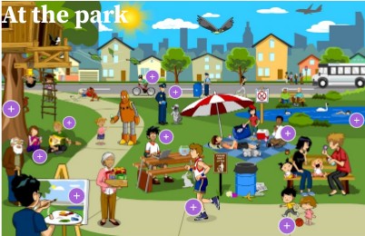 A day at the park | Genially