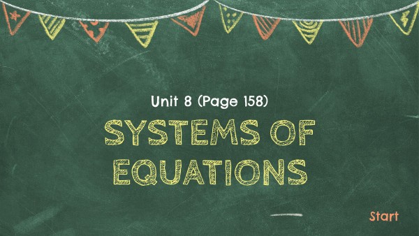 Systems of Equations