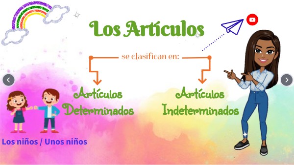 Artículos, Género y Número | Genially