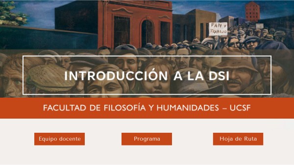 Curso Introducción a la DSI | Genially