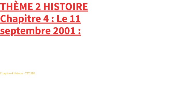Chapitre 4 histoire - TSTI2D1